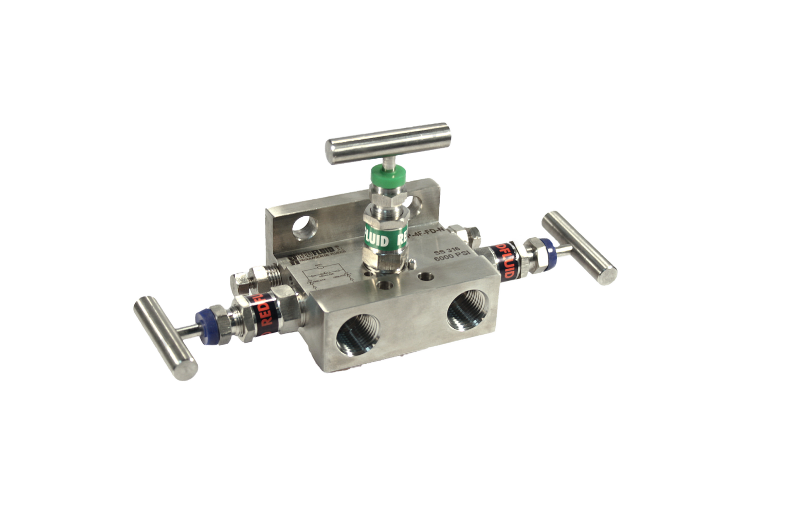 1 WAY 2 WAY AND 3 WAY MANIFOLDS REDFLUID