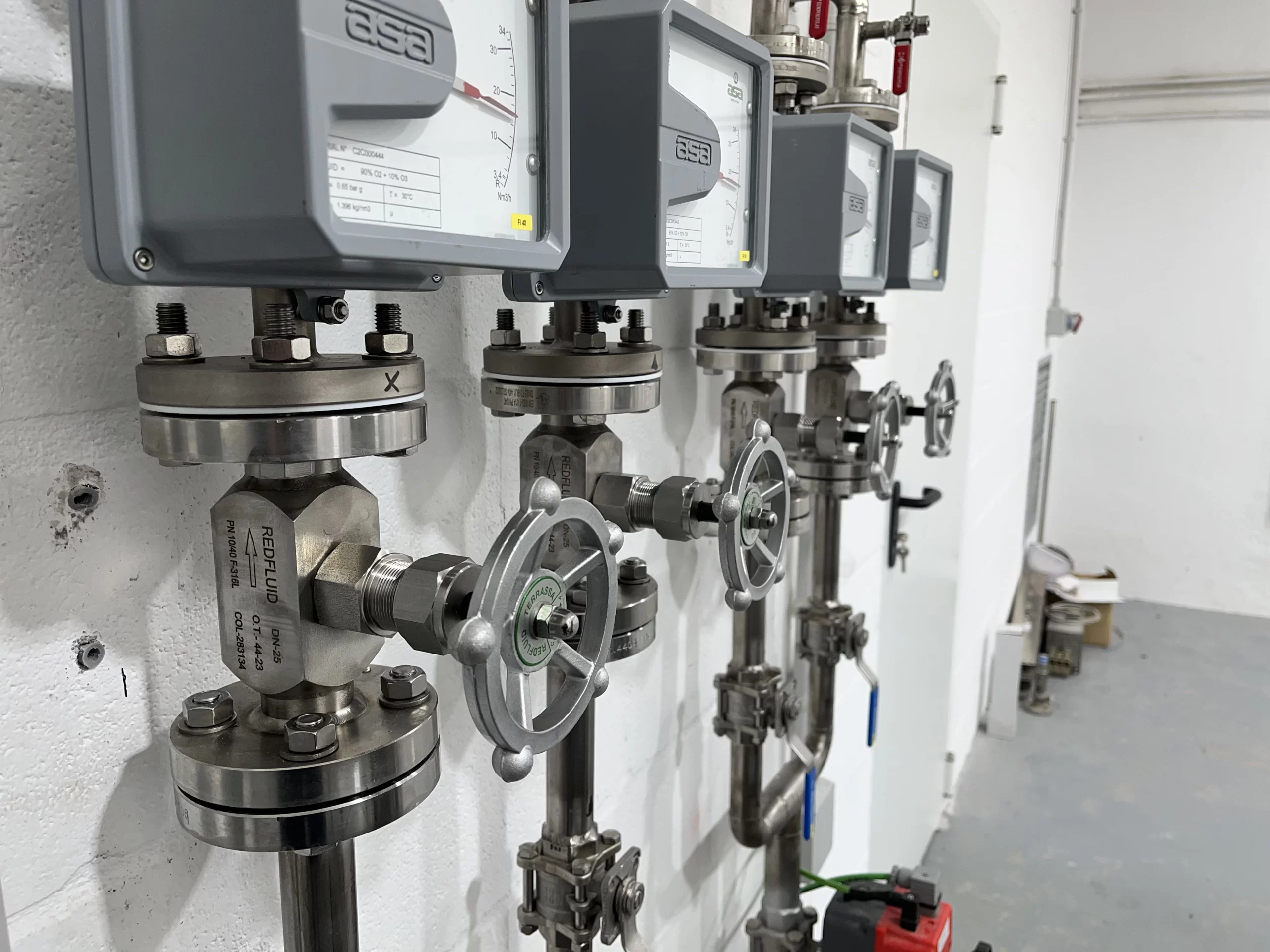 Why is a needle valve used before a rotameter? - Redfluid